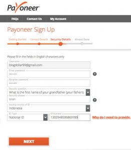 Panduan Lengkap Cara Daftar dan Membuat Akun Payoneer Terbaru
