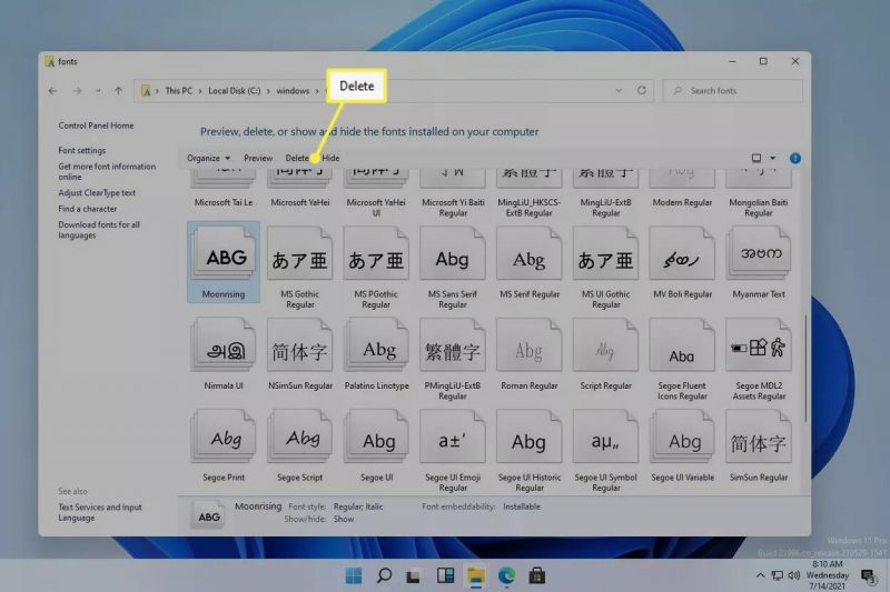 Panduan Cara Instal Font di Windows 11 Terlengkap Panduan Cara Instal Font di Windows 11 Terlengkap