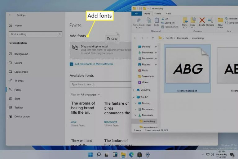 Panduan Cara Instal Font di Windows 11 Terlengkap